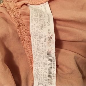 Zara | Tops | Zara V Neck Ruffle High Low Blouse Blush Pink | Poshmark